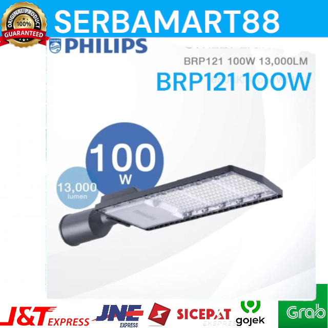 Jual PHILIPS BRP121 100W 100WATT - LAMPU JALAN PHILIPS BRP 121 100 WATT ...