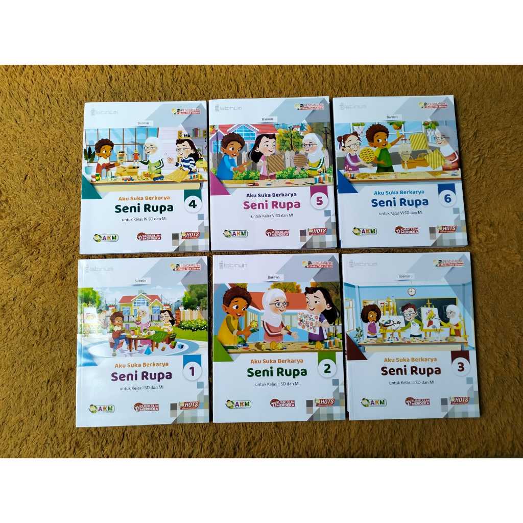 Jual Buku Seni Rupa SD Kelas 1 2 3 4 5 6 Platinum Tiga Serangkai Kurikulum Merdeka Edisi Revisi ...