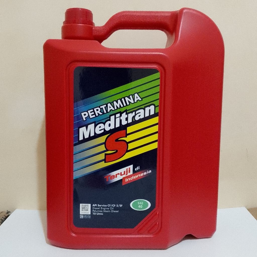 Jual OLI MESIN DIESEL MEDITRAN S 10 LITER SAE 40 OLI PELUMAS MESIN DIESEL | Shopee Indonesia