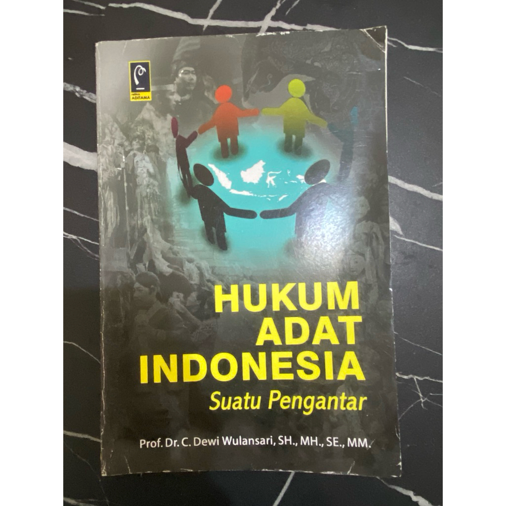 Jual Buku Hukum Adat Indonesia Suatu Pengantar Prof. Dr. C. Dewi ...