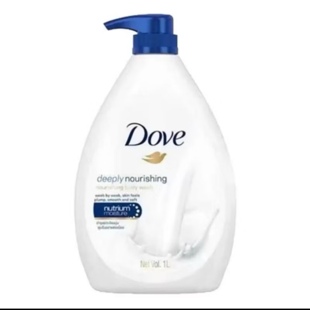 Jual Dove Deeply Nourish Pump 1000ml/ sensitive skin 1000ml | Shopee ...