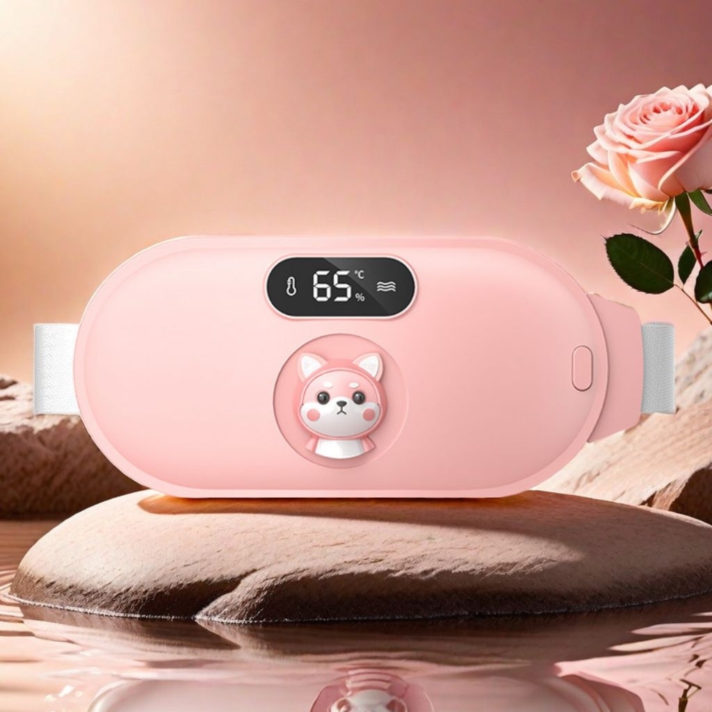 Jual Sabuk Alat Pijat Perut Terapi Nyeri Menstruasi Kompres Panas 6 ...