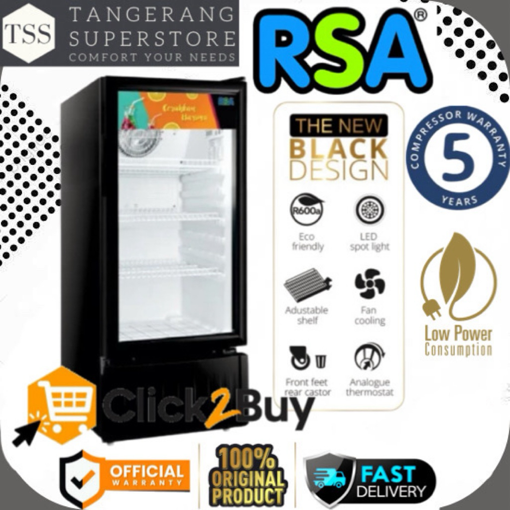 Jual SHOWCASE RSA AGATE200 AGATE 200 AGATE-200 SUPER COOLING SUPER LOW ...