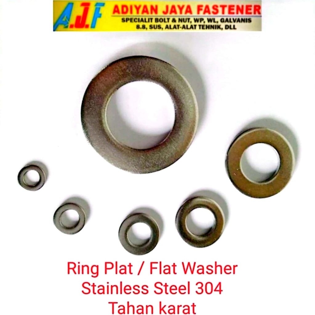 Jual Ring plat Stainless 304 (m.14)_(m.16)_(m.18)_(m.20)_(m.22)_(m.24 ...