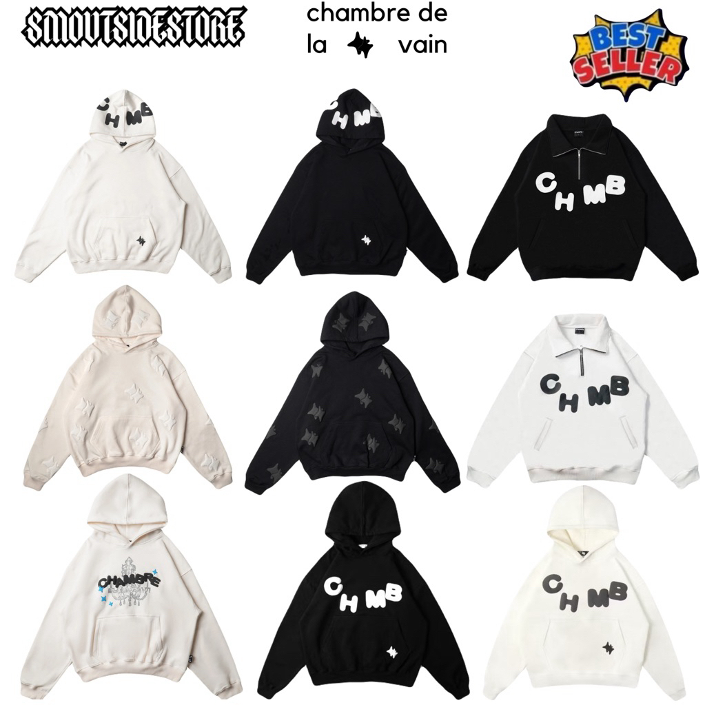Jual “Hoodie Chambredelavain All Artikel” | Hd Chmb Sully Black & White ...
