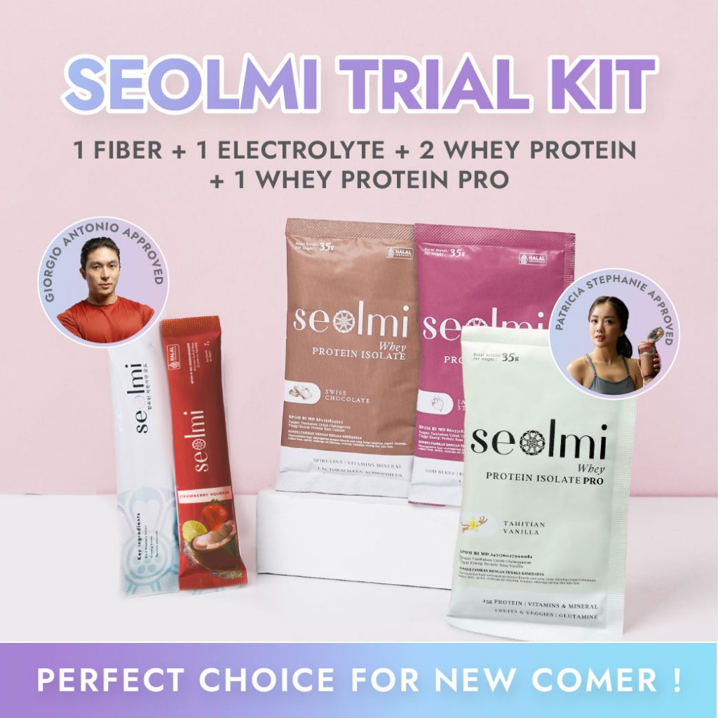 Jual Seolmi Trial Kit Electrolyte+ , Fiber Drink and Isolate Protein ...