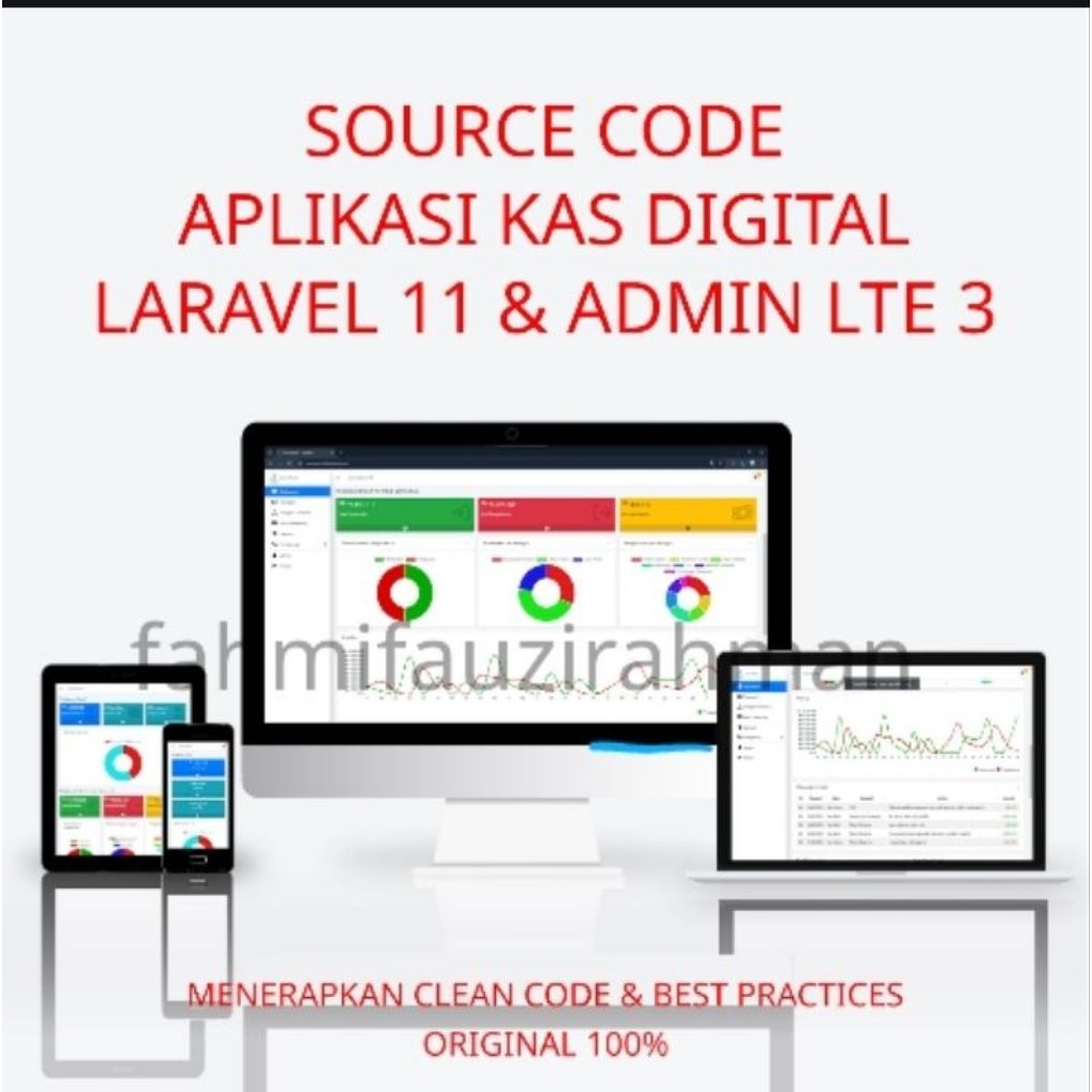 Jual Shiftech Source Code Laravel 11 + AdminLTE | Shopee Indonesia