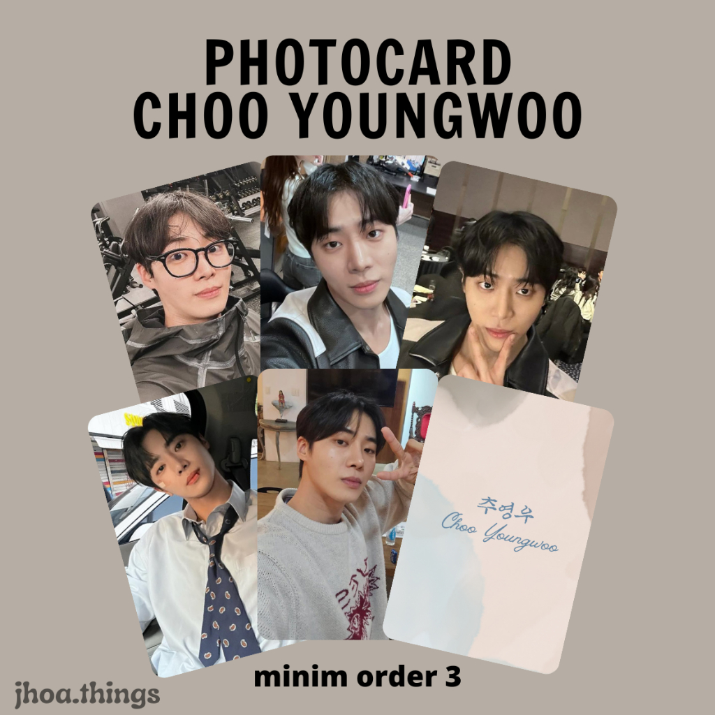 Jual [UNOFFICIAL] PHOTOCARD CHOO YOUNG WOO CU YOUNGWOO ACTOR DRAMA KOREA DRAKOR TRAUMA CODE TALE ...