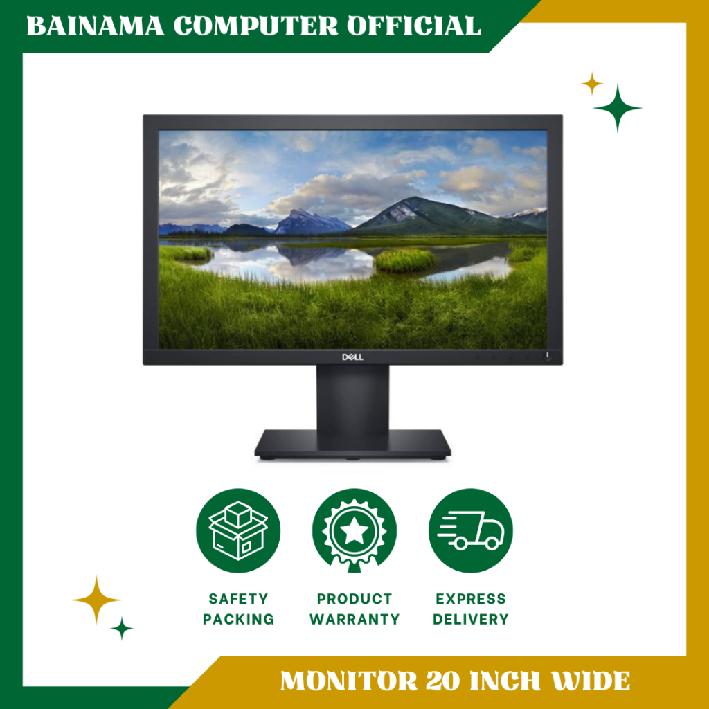 Jual Monitor 20 Inch Widescreen LED or LCD Second Bergaransi | Shopee ...
