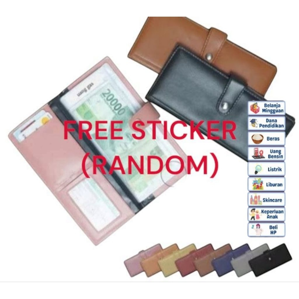 Jual DISIPLIN 02 DISIPLIN KANCING MINI / DOMPET KEUANGAN BULANAN LAURA ...