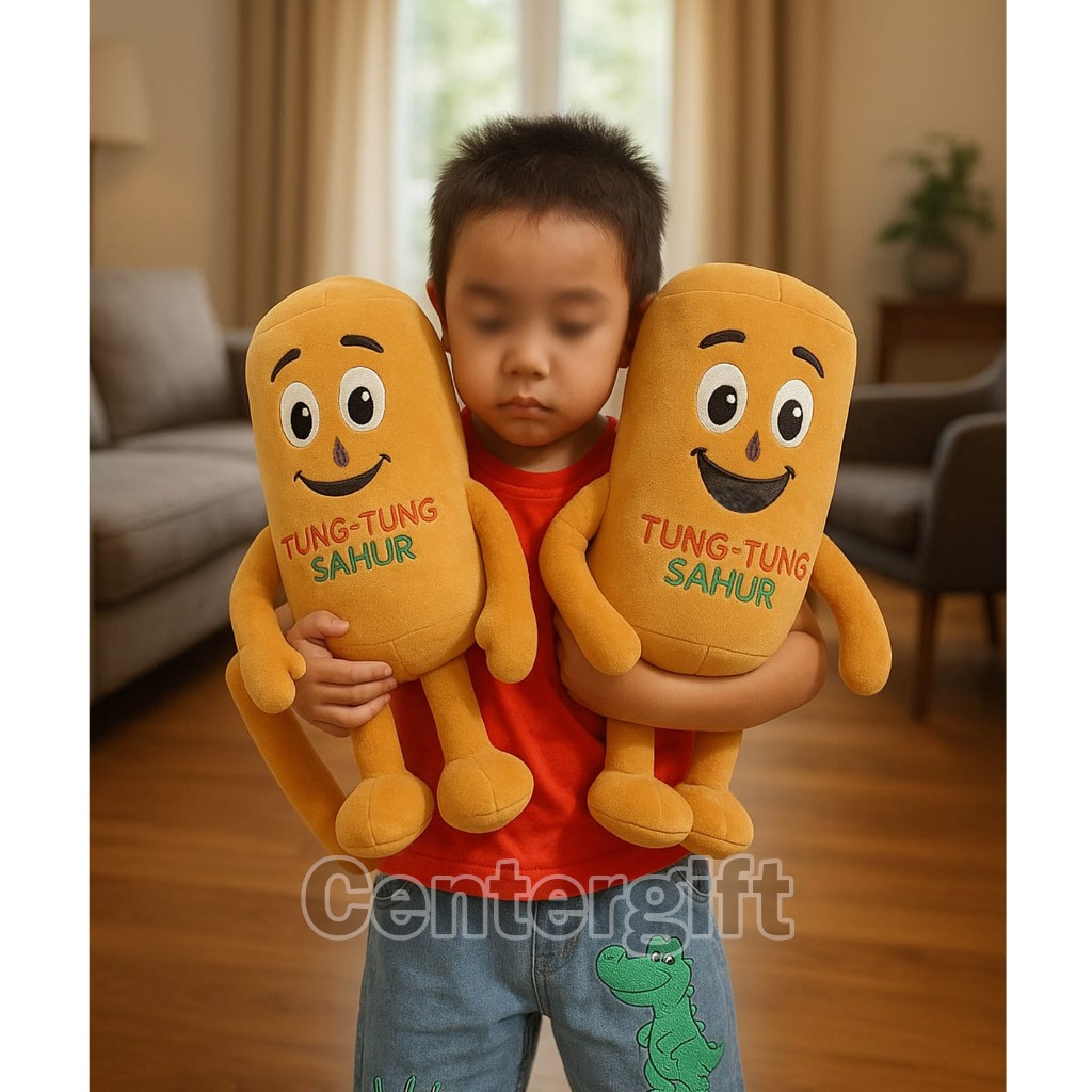 Jual Boneka Anomali Tung tung tung Sahur Mainan Anak Viral Terbaru 40CM ...