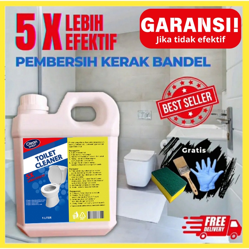 Jual CS TOILET CLEANER Viral Free sarung tangan + kuas Pembersih Kerak ...
