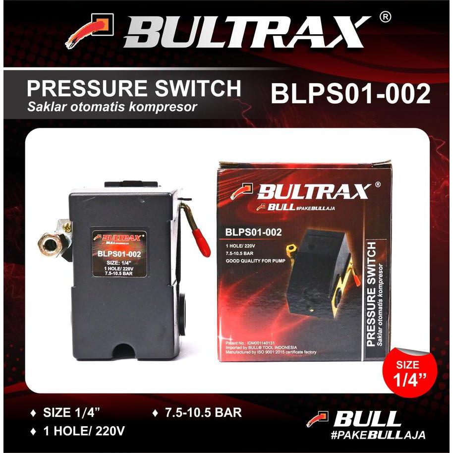 Jual Bultrax Pressure switch saklar otomatis kompresor BLPS01-002 ...