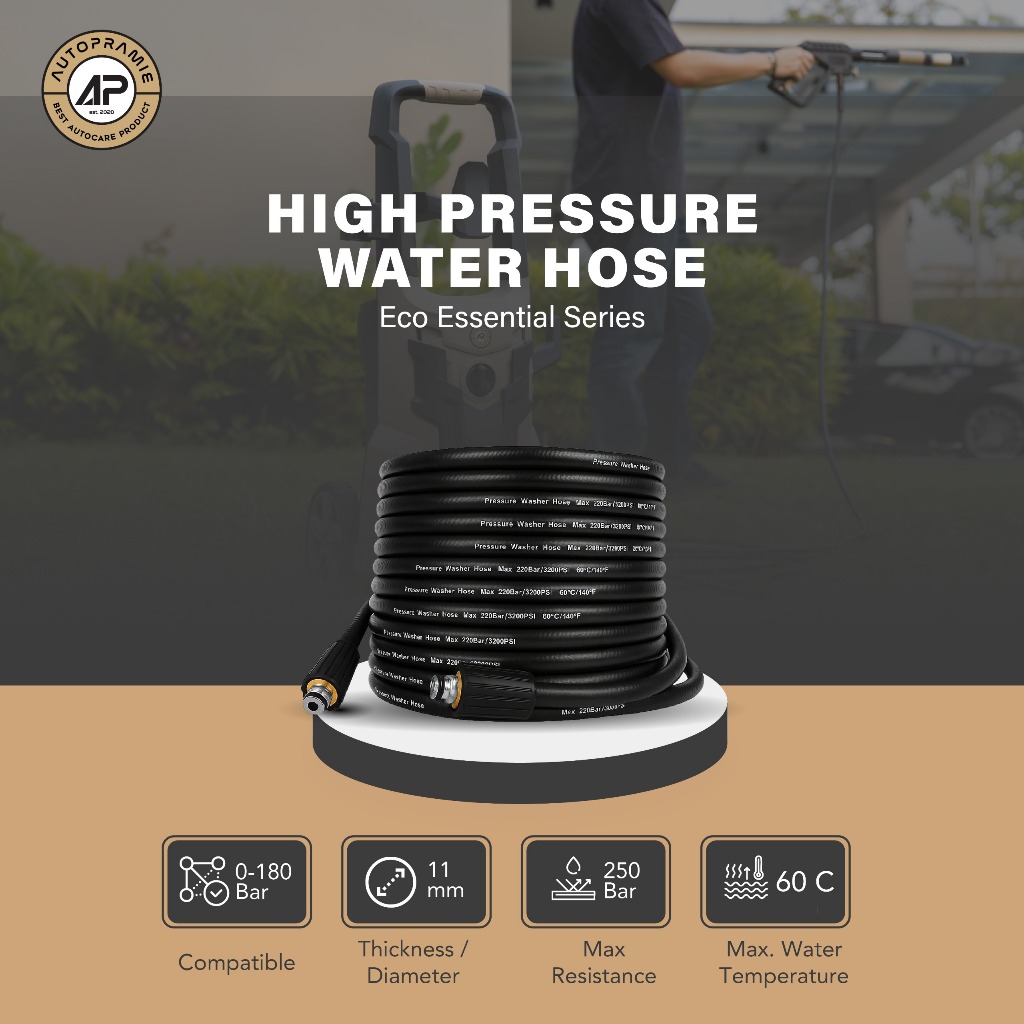 Jual Selang Hose High Pressure Jet Cleaner Eco Essential Series 10 M ...