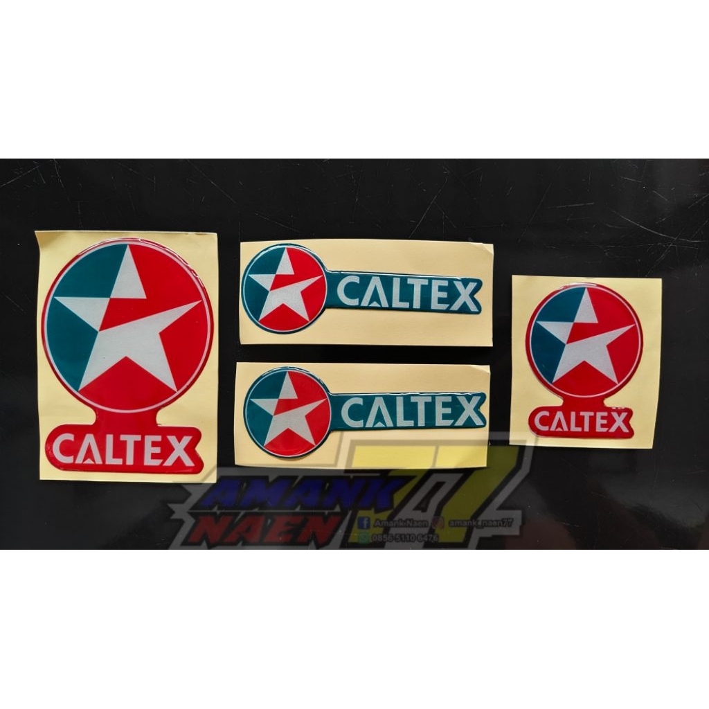 Jual emblem timbul f1zr caltex | Shopee Indonesia