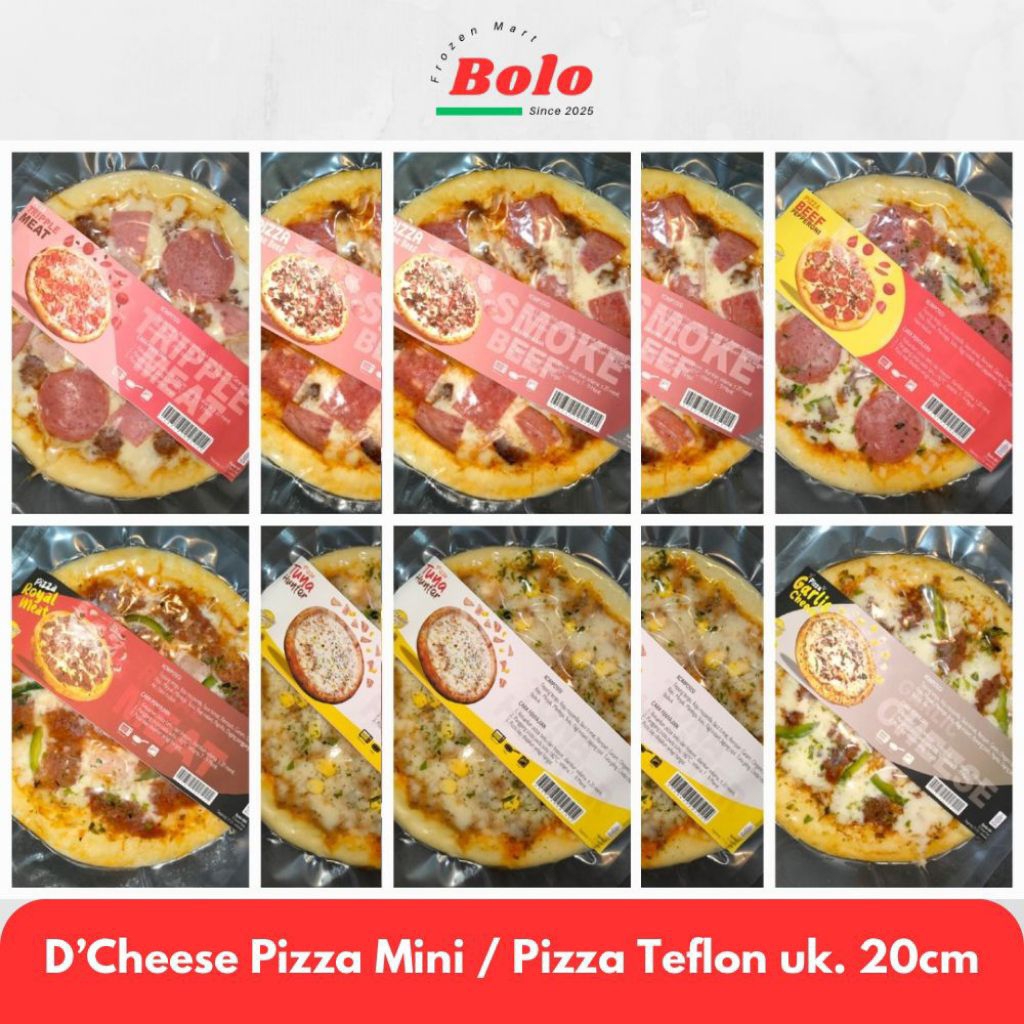 Jual Pizza Frozen / Pizza Mini / Pizza Teflon uk. 20cm | Shopee Indonesia