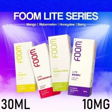 Jual FOOM LITE FRUITY SERIES 30ML 10MG LIQUID SALT NIC | Shopee Indonesia