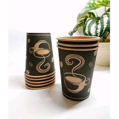 Jual motif random [ISI 50PCS] Paper Cup 8 Oz / Gelas Kertas Kopi Teh Polos Motif Tahan Panas ...