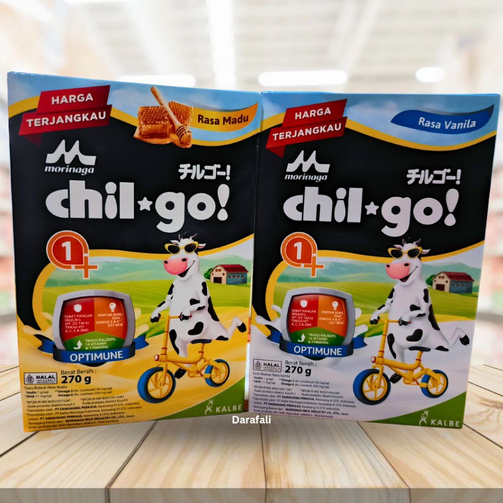 Jual Morinaga Chil Go 1+ 270g (Dulu 300g) Susu Bubuk Chilgo Anak Rasa ...