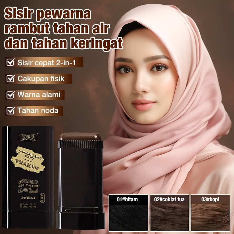 Jual [Ready Stock] Sisir Pewarna Rambut Instant Hitam Coklat Hair Color ...