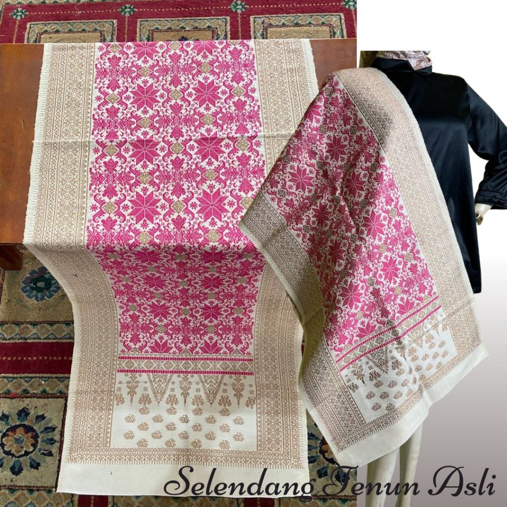 Jual Nyayu Songket - Selendang Songket Tenun Asli Khas Palembang ...