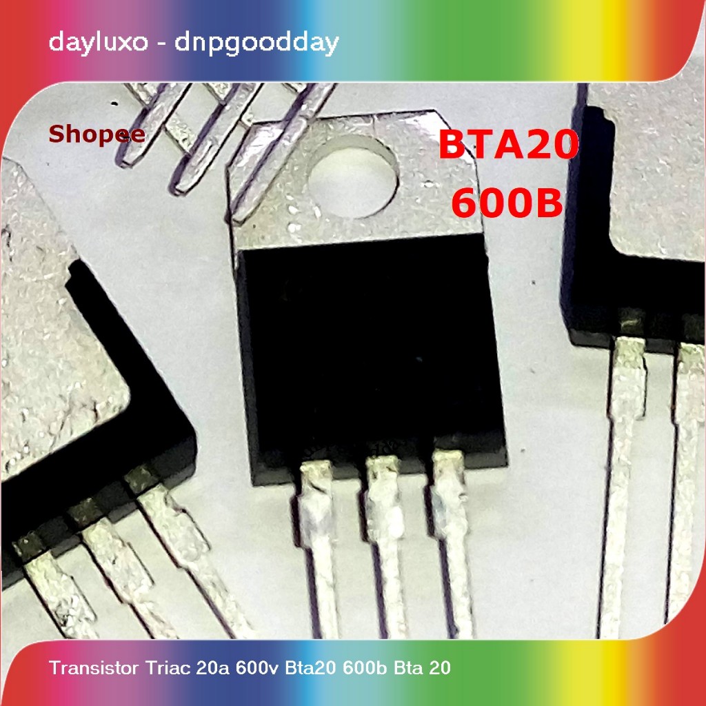 Jual transistor triac 20a 600v bta20 600b bta 20 | Shopee Indonesia