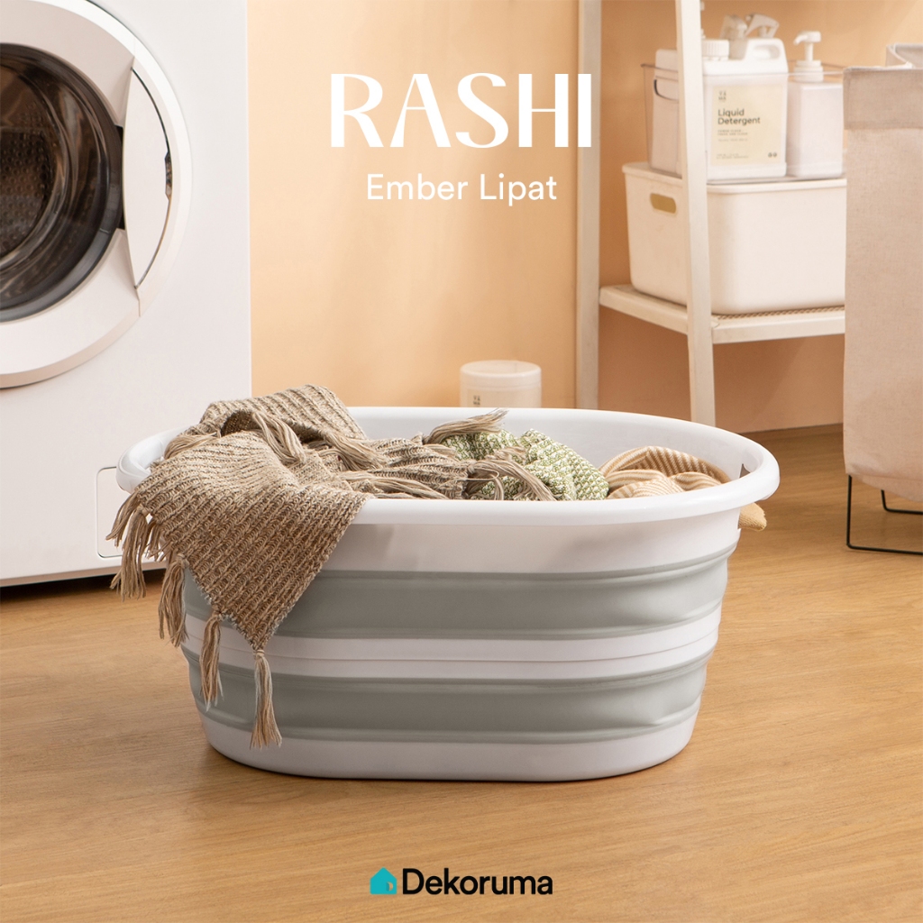 Jual Dekoruma RASHI Ember Lipat / Ember Portable Untuk Cuci Baju ...