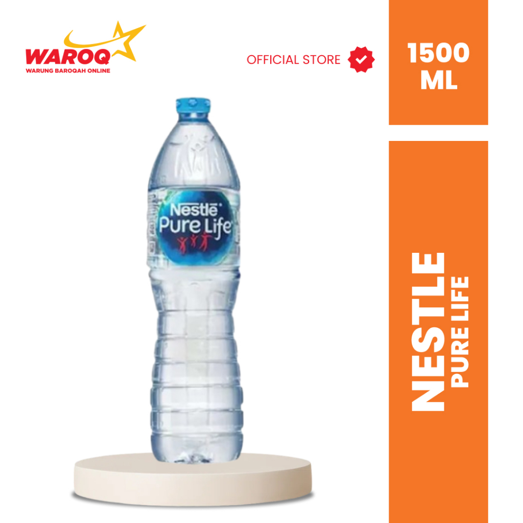Jual NESTLE PURE LIFE MINERAL WATER 1500ML BOTOL (DUS) | Shopee Indonesia