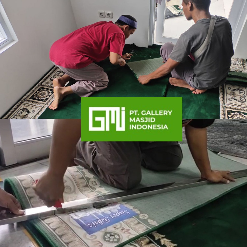 Jual PT GMI - Obras Atau Sambung Karpet Masjid / Per Sisi Karpet ...