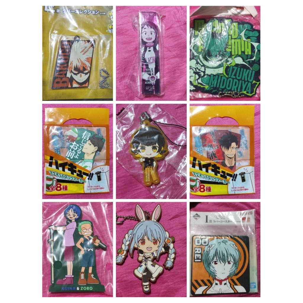 Jual My Hero Academi MHA Blue Lock Haikyuu Evangelion Hololive Zoro ...