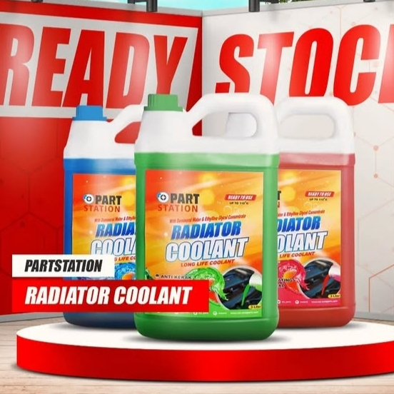 Jual AIR RADIATOR MOBIL 5 LITER-COOLANT RADIATOR 5 LITER (HIJAU/MERAH ...