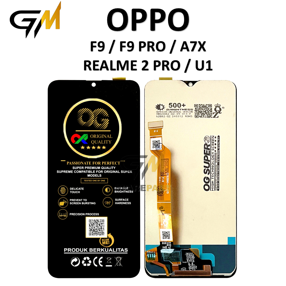 Jual LCD TOUCHSCREEN OPPO F9 / F9 PRO / REALME 2 PRO / UI / A7X ...