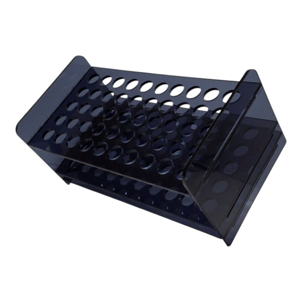 Jual Rak Tabung Reaksi 50 Lubang / Rak Tabung Akrilik 13mm | Shopee ...