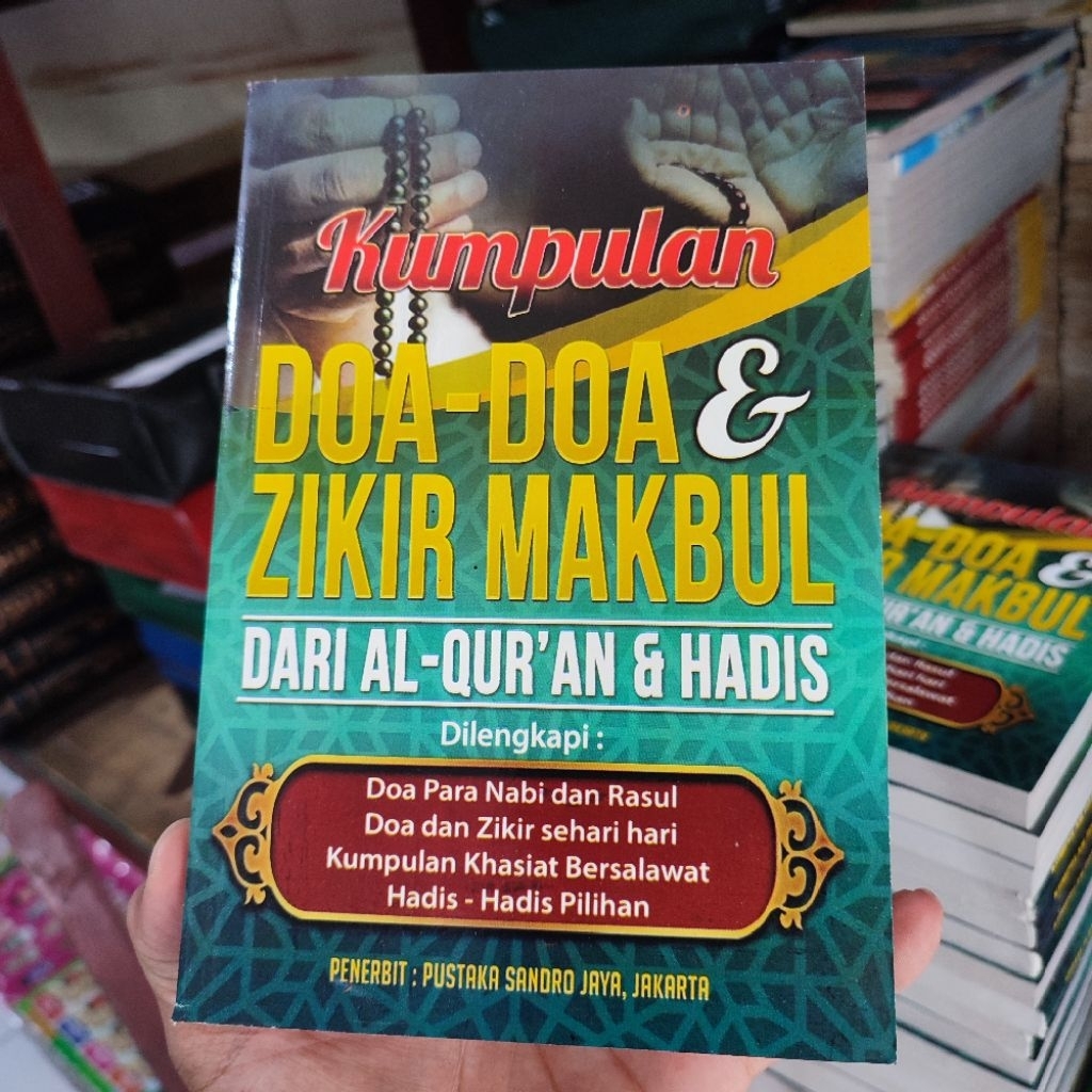 Jual Kumpulan Doa-doa dan Zikir Makbul Dari Alquran dan Hadis | Shopee ...