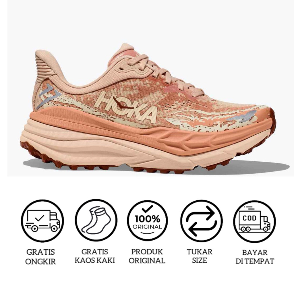 Jual HOKA ORIGINAL STINSON 7 WOMEN’S CREAM/SANDSTONE | Shopee Indonesia