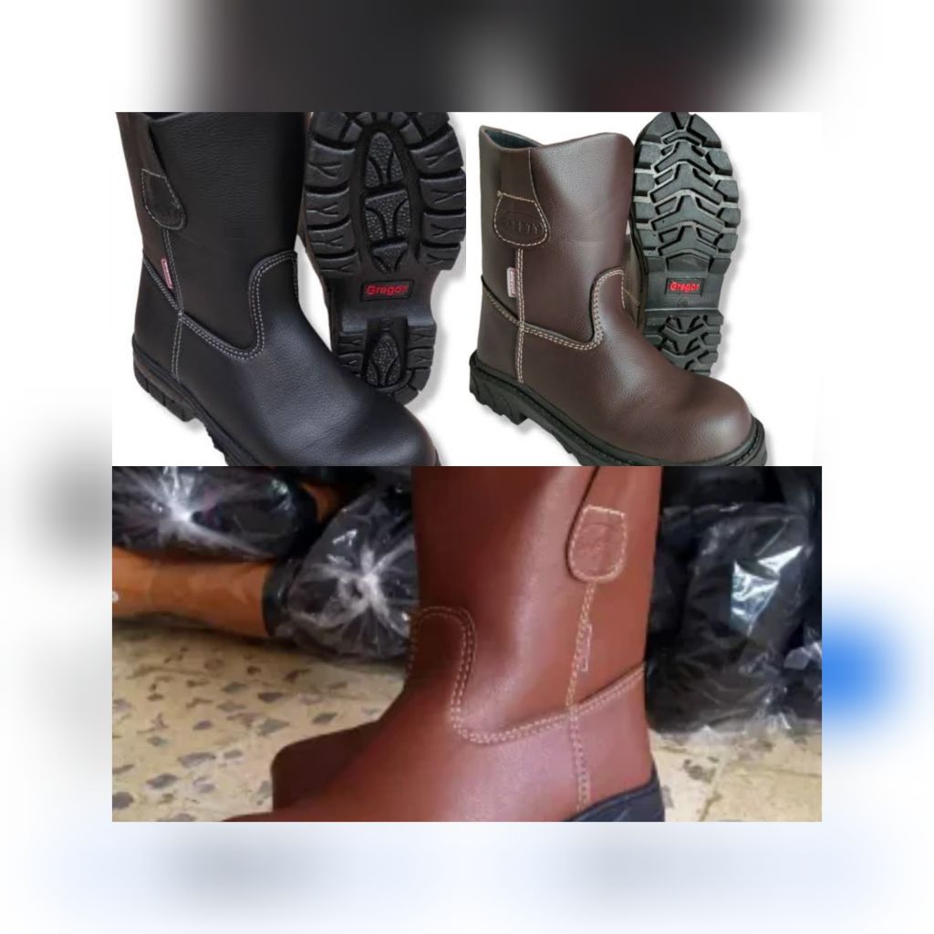 Jual sepatu safety murah merk gregor | Shopee Indonesia