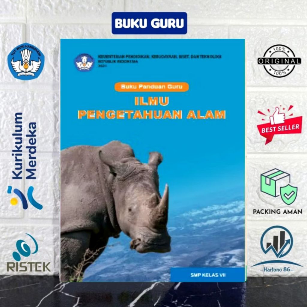 Jual Buku Guru Ilmu pengetahuan Alam/IPA SMP/MTs kelas 7 kurikulum merdeka KEMENDIKBUDRISTEK ...