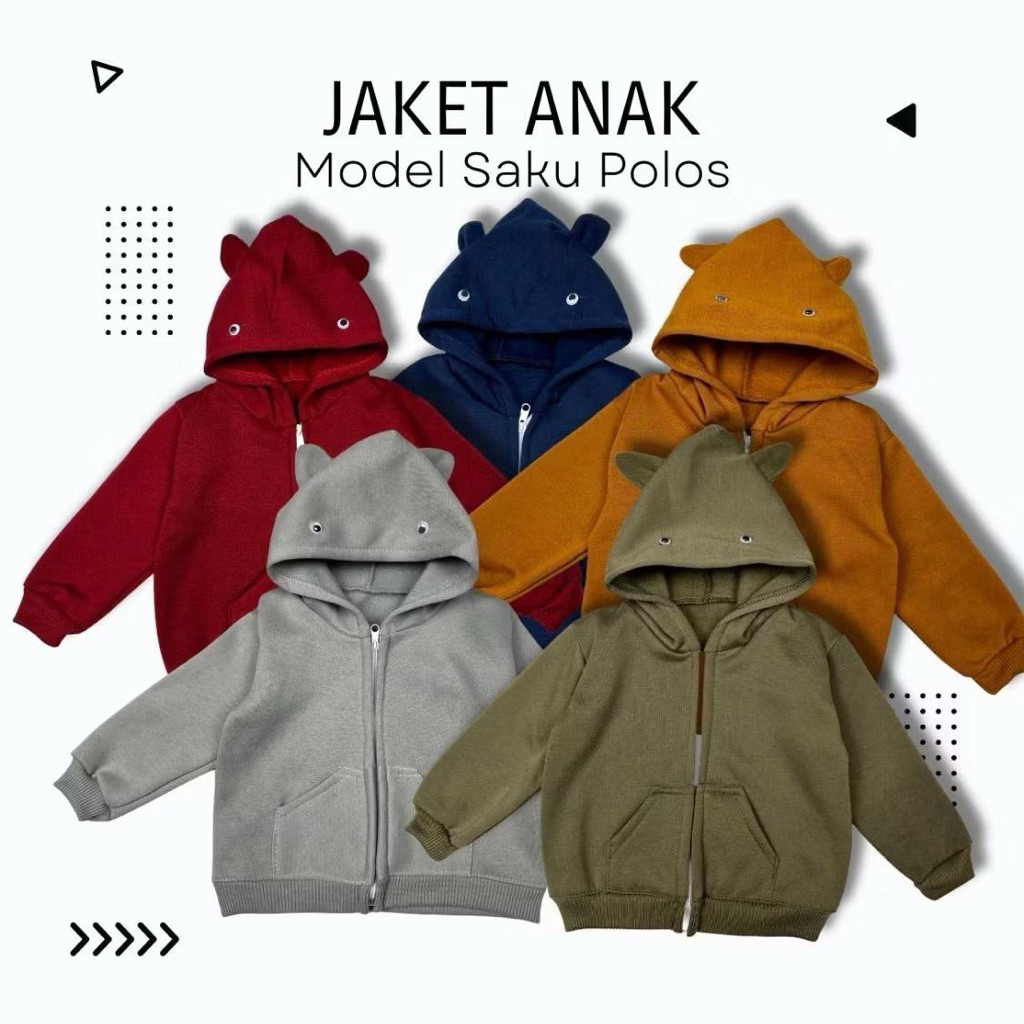 Jual Jaket Hoodie Zipper Anak Sweater Anak Hoodie Anak Laki Laki ...