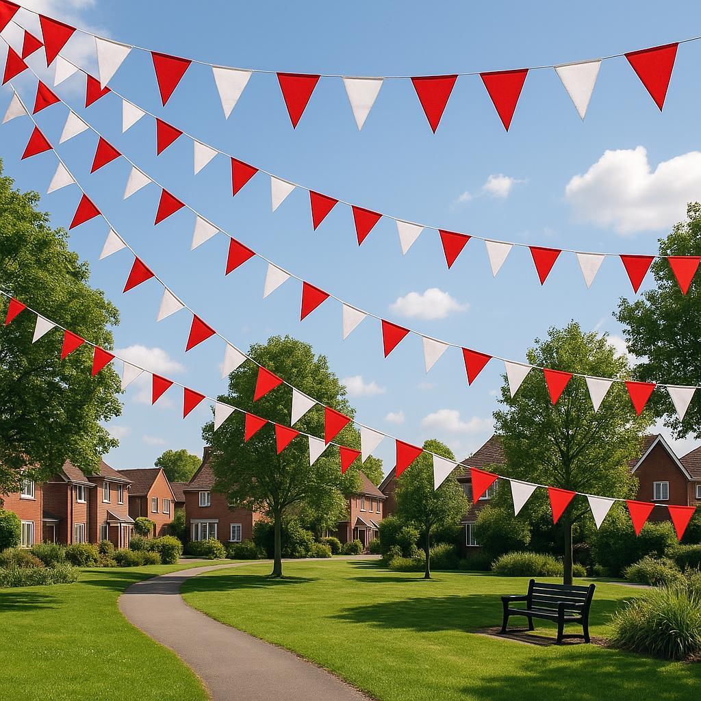 Jual 150pcs Bendera Panjang 80 Meter Bendera Merah Putih Segitiga & Segiempat Agustusan HUT RI ...
