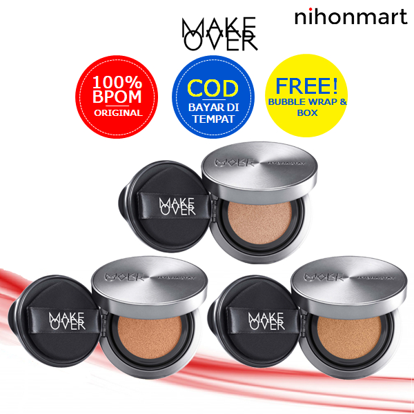 Jual Make Over Hydrastay Prismatic Glass Cushion 12g | Shopee Indonesia