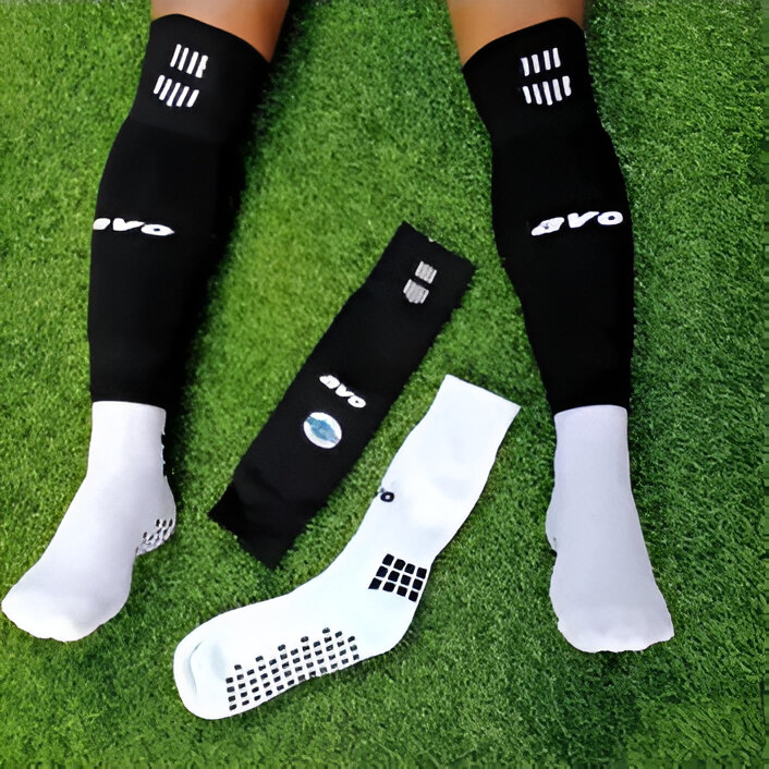 Jual 1 set Kaos Kaki Sambung dan Pendek Avo Anti Slip Olahraga Kos Kaki ...