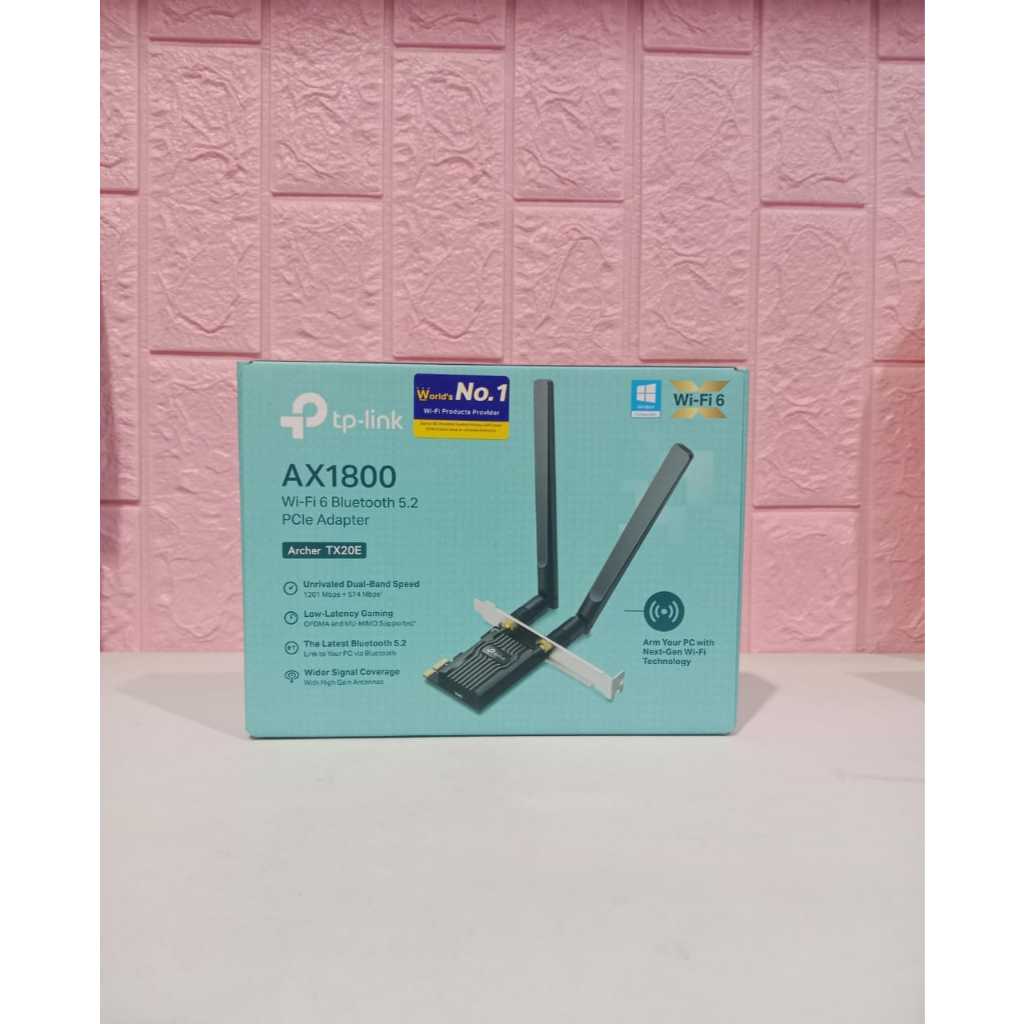 Jual Tp link Archer TX20E AX1800 Wi-Fi 6 Bluetooth 5.2 PCIe Adapter ...