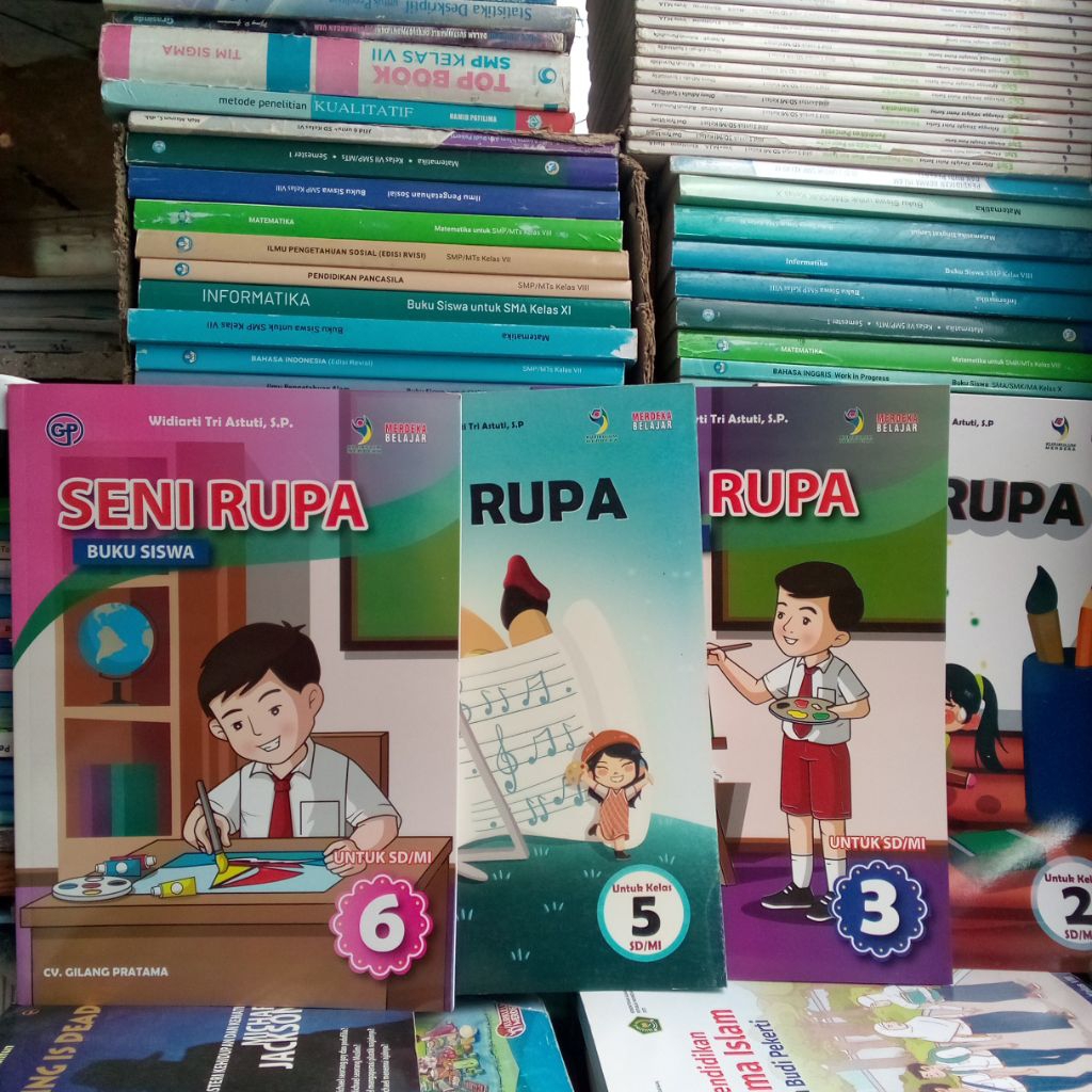 Jual Seni Rupa. SD MI Kelas 2, 3, 5, 6 Kurikulum Merdeka Penerbit Gp Gilang Pratama | Shopee ...