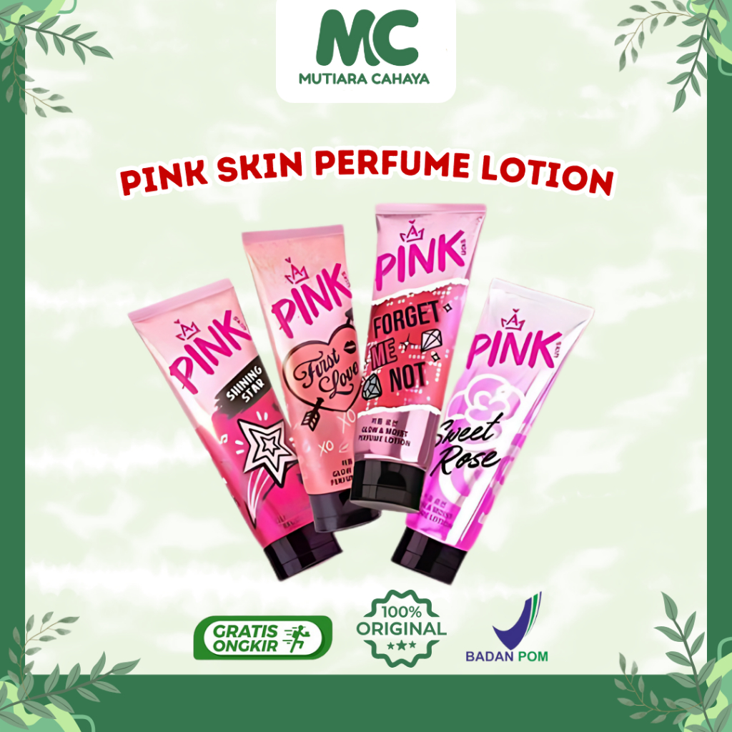Jual MC Official - Pink Skin Perfume Lotion 180 ml | Pink Skin Body ...