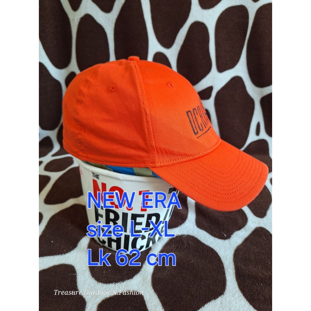 Jual Topi NEW ERA 39 THIRTY Baseball Built Up Orange Pria | Shopee ...