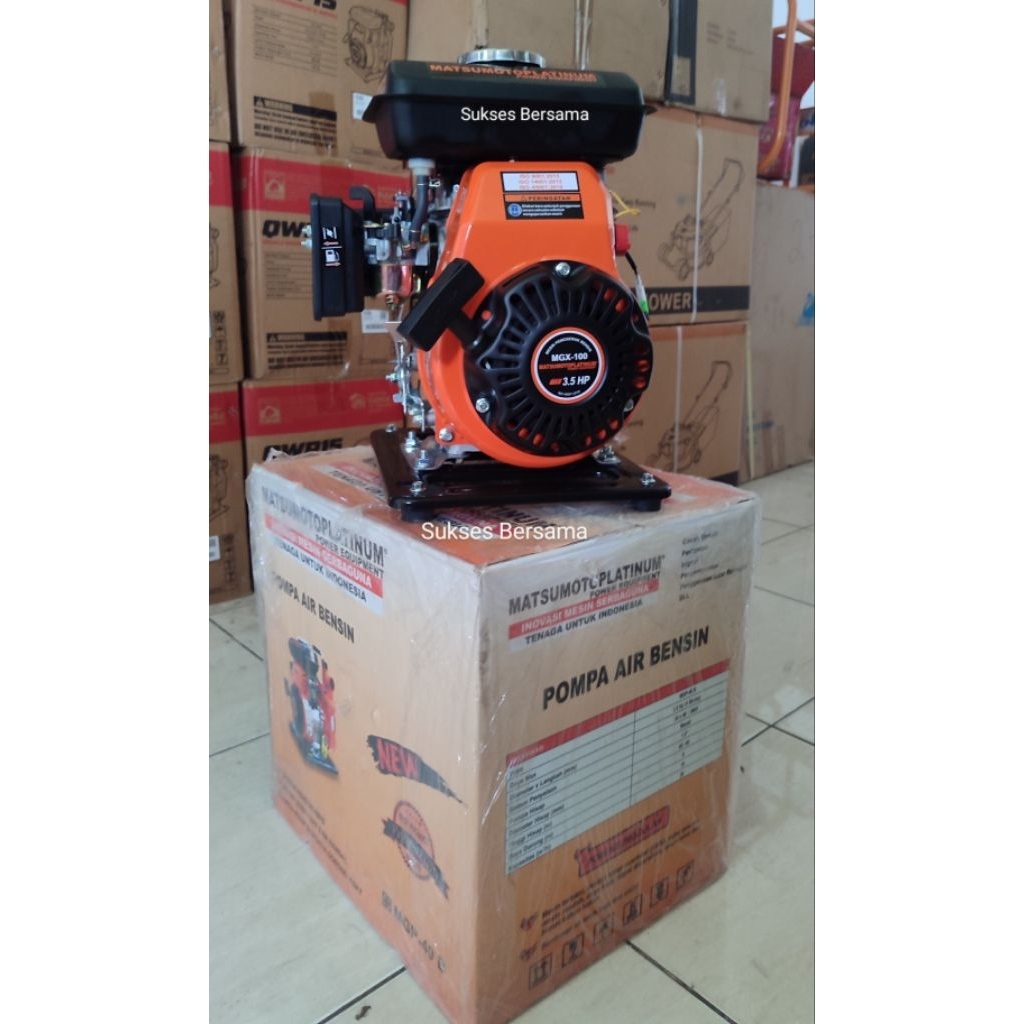 Jual Gasoline Engine Waterpump / Pompa Air Irigasi Matsumoto MGP-40B (1 ...