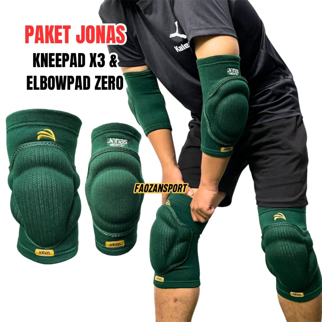 Jual Kneepad Jonas Elite X3 Elbowpad Cruscade Zero deker pelindung ...