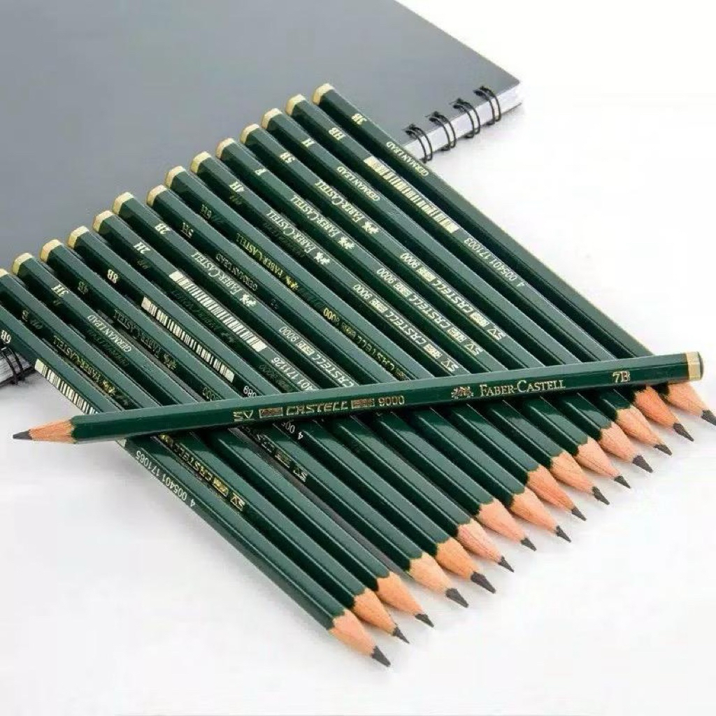 Jual Pensil Faber Castell - Lengkap 8B/7B/6B/5B/4B/3B/2B/B/HB/F/H/2H/3H ...