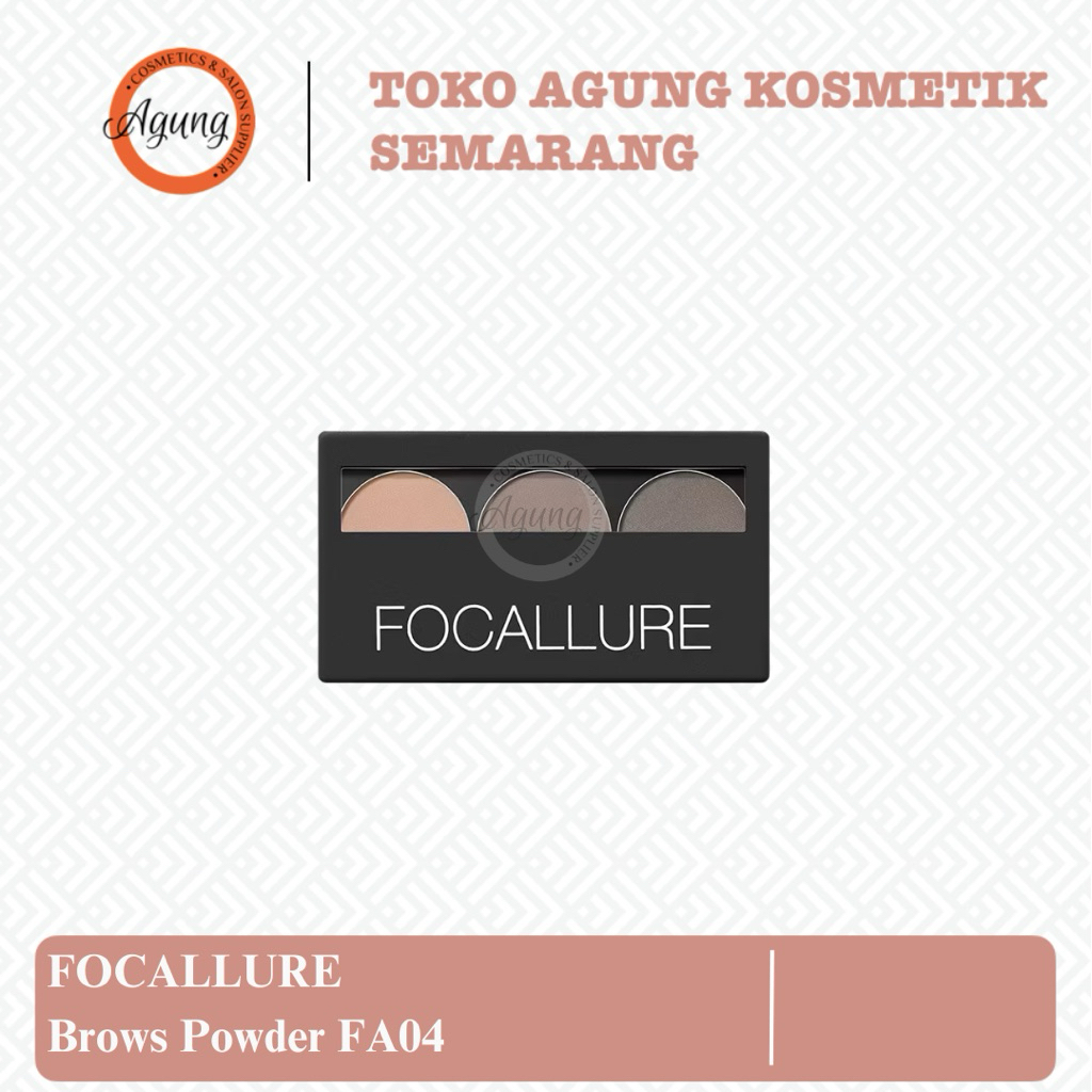 Jual [AGUNGSMG] - FOCALLURE Brows Powder FA04 | Eyebrow Powder | Shopee ...