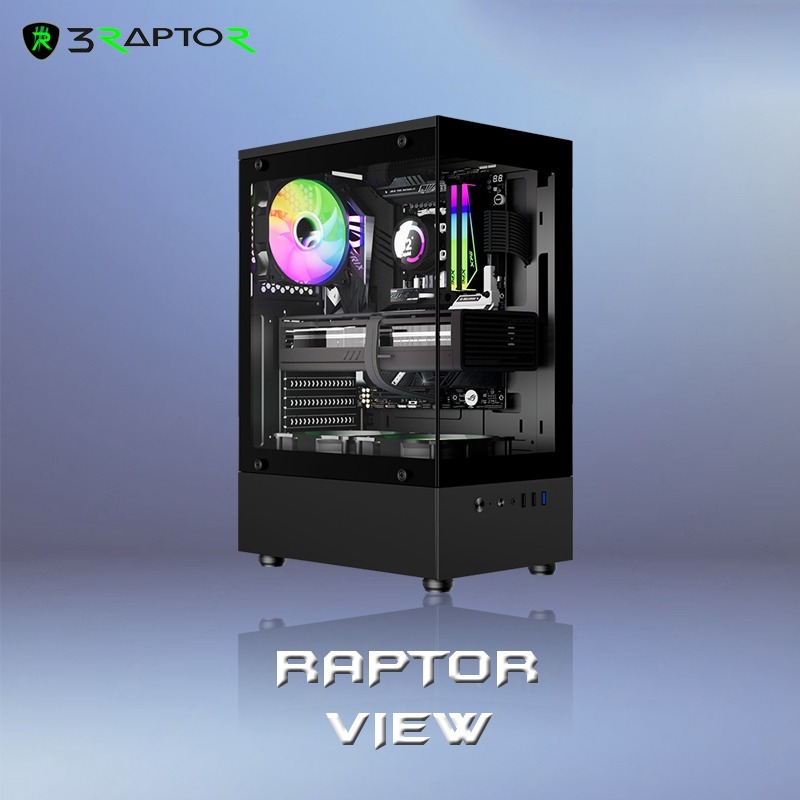 Jual Casing Gaming/PC/Office RAPTOR VIEW ATX/M-ATX/MINI-ITX + Port USB ...